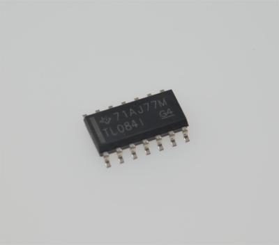 China TL084IDR Amplificador Operacional Quad JFET 4MHz Ancho de Banda 13V/μs Velocidad de Giro ±18V Suministro 3pA Polarización de Entrada SOIC-14 -40°C a +125°C en venta