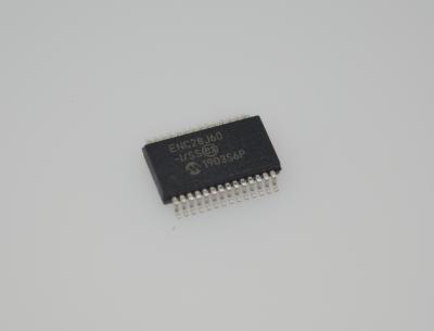 China ENC28J60-I/SS Standalone Ethernet Controller 10Base-T SPI Interface 8KB Buffer 3.3V SSOP-28 -40°C to +85°C for sale