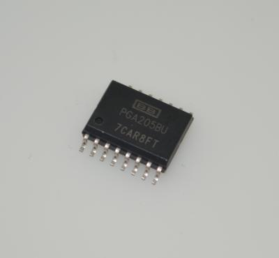 China PGA205BU Amplificador de ganancia programable 1-1000x Rango de ganancia 1MHz Ancho de banda ± 18V Suministro 0.01% Error de ganancia DIP-16 -40 °C a +85 °C en venta