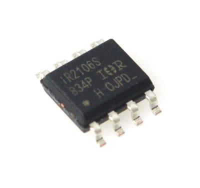 China IR2106STRPBF 600V conductor de medio puente 200mA salida con conmutación rápida UVLO, bajo retraso de propagación SOIC-8 ideal para motores y inversores en venta