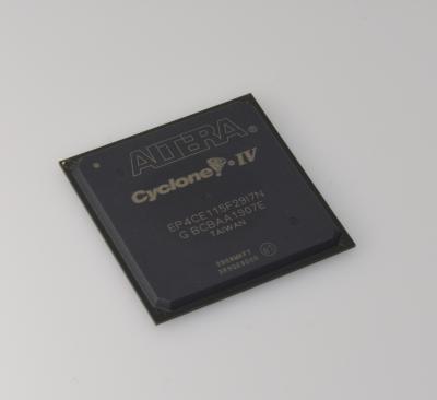 China EP4CE115F29I7N FPGA Cyclone IV 114K LEs 3.9Mbit RAM Velocidad 266MHz Voltaje del núcleo 1.2V 622 Pines de E/S Soporte PCIe Temperatura industrial (-40°C a 100°C) Cumple con RoHS Paquete FBGA de 780 pines en venta