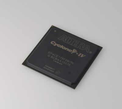 China EP4CE115F29I7N FPGA Cyclone IV 114K LEs 3.9Mbit RAM Velocidad 266MHz Voltaje del núcleo 1.2V 622 Pines de E/S Soporte PCIe Temperatura industrial (-40°C a 100°C) Cumple con RoHS Paquete FBGA de 780 pines en venta