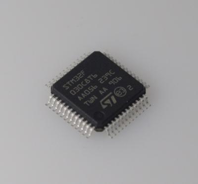 China STM32F030C8T6 MCU Cortex-M0 de 48MHz, 64KB Flash, 8KB RAM, ADC de 12 bits, bajo costo, tolerante a 5V, 37 GPIO y amplio rango de temperatura para diseños embebidos robustos en venta