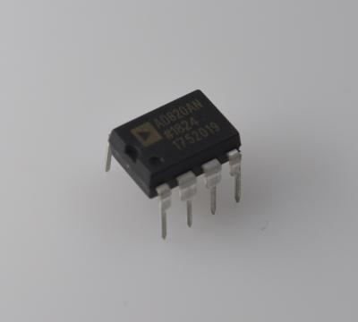 China AD820ANZ Amplificador operacional de precisión de 5 MHz, alimentación simple/doble (±18V) bajo consumo 1.3mA, salida riel a riel, amplio rango de temperatura -40°C~+125°C para aplicaciones industriales y automotrices en venta