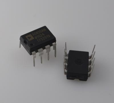 China AD820ANZ Amplificador operacional de precisión de 5 MHz, alimentación simple/doble (±18V) bajo consumo 1.3mA, salida riel a riel, amplio rango de temperatura -40°C~+125°C para aplicaciones industriales y automotrices en venta