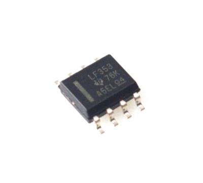 China LF353DR Dual JFET Op-Amp 4MHz ancho de banda Bajo ruido Alta impedancia de entrada Amplio rango de suministro (± 18V) Baja potencia Rate de aleteo rápido TO-99 / paquete DIP - Ideal para circuitos de audio y precisión en venta