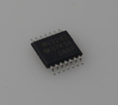 중국 LMV324IPWR 레일-레일 출력 1.1MHz 대역폭 낮은 IQ (24μA/amp) 2.7-5.5V 운영 소형 TSSOP-14 패키지 -40°C ~ 125°C 범위 ESD 보호 및 높은 EMI 거부 판매용