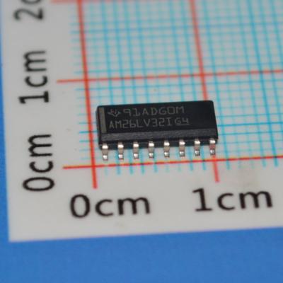 China AM26LV32IDR Quad Differential Receiver 3V a 3.6V Funcionamiento 32Mbps ±15kV ESD A prueba de fallos 8kV HBM Industrial Temp TTL/CMOS para redes RS-422/485 en venta
