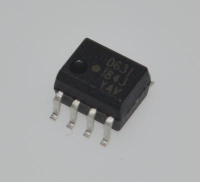 China Ultra-compacto HCPL-0631-500E CMR alto 3,5kV/μs 10kV/μs Isolamento 1mA Corrente baixa Alta temperatura 110°C 5kV Isolamento Alta velocidade 1MBd Wide Vcc 2.7-5.5V SOIC-8 Pacote à venda