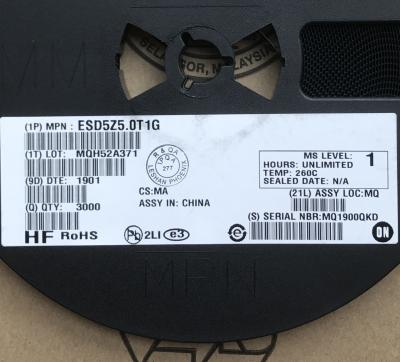 中国 ESD5Z3.3T1G 3.3V Uni-Directional Clamping Ultra-Low Capacitanceを搭載し、小型SOD-523パッケージでサブナノ秒応答を実現した高速データライン保護 販売のため