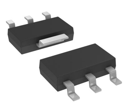 China LM1117IMPX-ADJ/NOPB Regulador LDO ajustable de 1.25-13.8V 800mA con caída de 1.2V 1% de precisión de corriente/protección térmica estable con tapas cerámicas SOT-223 paquete -40 °C a +125 °C Rango en venta