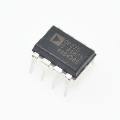 Cina OP275GPZ Amplificatore Operazionale Audio rinomato con miscela Bipolare/JFET, Larghezza di banda 5MHz, Slew Rate 22V/µs, Basso rumore 6nV/√Hz, Alta corrente di pilotaggio 10mA, Gamma ±4 a ±22V e Package DIP-8/SOIC-8 in vendita