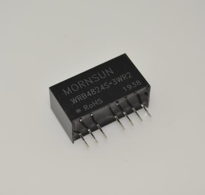 중국 WRB4824S-3WR2 고급 48V 2.4kW DIN 레일 전원 공급 장치 초광대역 85-264VAC 입력 300% 피크 전력, 액티브 PFC 낮은 누설 전류 -40°C ~ +85°C 작동 IP67 보호 C1/C2 내성 및 5G 지원 판매용