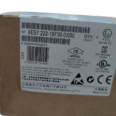 China Modulos de señal de salida de 8 x 24 VDC para el control automático 6ES7222-1BF30-0XB0 en venta