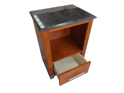 Cina Comodini di legno superiori dell'hotel della pietra un cassetto per il bordo del MDF della camera da letto in vendita