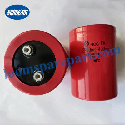 Cina Capacitor Picanol Loom Spare Parts 2200 MF 400V DC in vendita