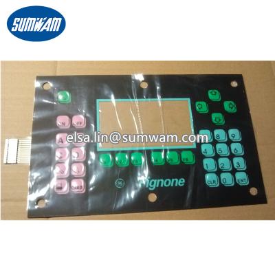China As peças sobresselentes da máquina do tear de Pignone JEJUAM membrana do teclado numérico à venda
