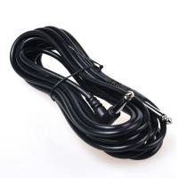 Quality 1M 3M 5M Durable 90 Degree Angle to Straight 6.35mm 1/4 TS Jack Instrument Patch Guitar Cable for sale