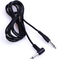 Quality Customization 10FT 90 Degree to Straight 1/4 6.35mm TS Jack Instrument Patch Guitar Cable for sale