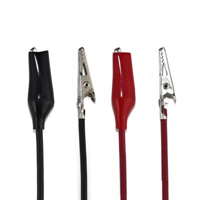 BNC to Dual Alligator Crocodile Clips Test Lead Cable for Oscilloscope CCTV