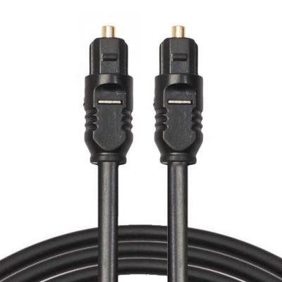High Quality Thin 1M 2 M 3M 5M Fiber Optic Toslink Spdif Gold Optical Digital