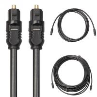 Quality High Quality Thin Fiber Optic Toslink Spdif Gold Optical Digital Audio Cable for sale