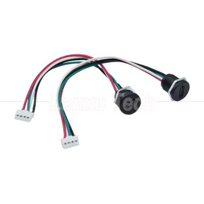 Waterproof USB Type C Female Socket Jack to 4 Pin PH 2.0 XH 2.54 SH1.0 VH ZH MX