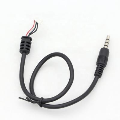 Custom Factory Assembly 1M 3.5mm TRRS Audio DC Jack to JST 2.0mm 2.54mm Pitch