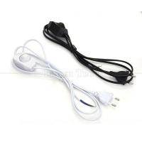 Quality 1.8m EU Plug ON OFF LED Dimmer Controller Adapter AC Power Extension Cord Cable for Table Lamp for sale