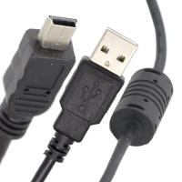 Quality 1m Digital Camera Magnetic Ring Mini USB Data Charger Cable with Ferrite for sale