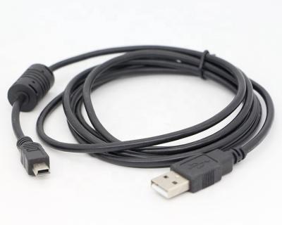 1.5m USB A To Mini B 5PIN USB 2.0 Data Charging OTG Cable with Ferrite
