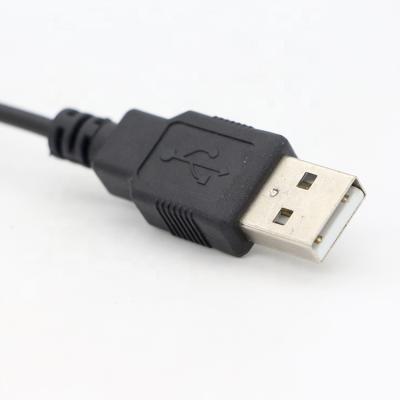 USB 2.0 A Male to Open Stripped 2 Tinned Soldering Bare Wire End Pigtail Cable