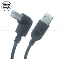 Quality 90 Degree Right Angle Type A Male to B Male USB 2.0 Printer Connector Extension Cable for sale