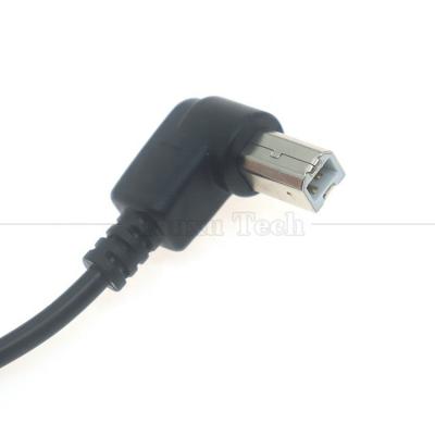 90 Degree Right Angle Type A Male to B Male USB 2.0 Printer Connector Extension