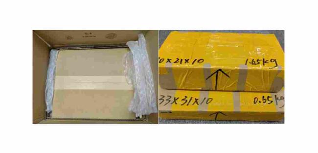 Secure packaging example