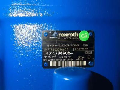 China Rexroth A10VSO140 Hydraulic Piston Pump 280bar Pressure Compensator for sale