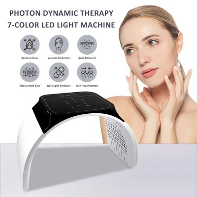 China LED Light Therapy for Face - 7 Colors Photon PDT Near Infrared Light Therapy Professional LED Face Mask zu verkaufen