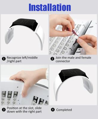 China LED Light Therapy for Face - 7 Colors Photon PDT Near Infrared Light Therapy Professional LED Face Mask zu verkaufen