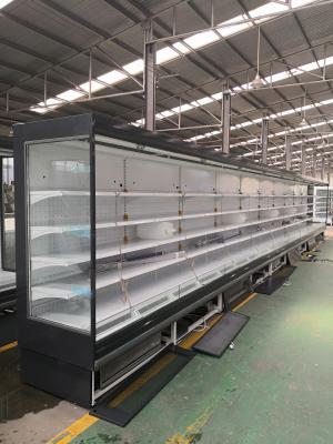 Cina Refrigeratore su misura dell'ortaggio da frutto del supermercato, esposizione refrigerata fronte aperto in vendita