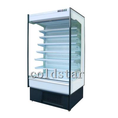Cina Refrigeratore aperto commerciale dell'esposizione del montante di verdure della frutta in supermercato in vendita