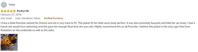 Float Coat Dog Life Jacket for Swimming, Adjustable and Reflective Strip