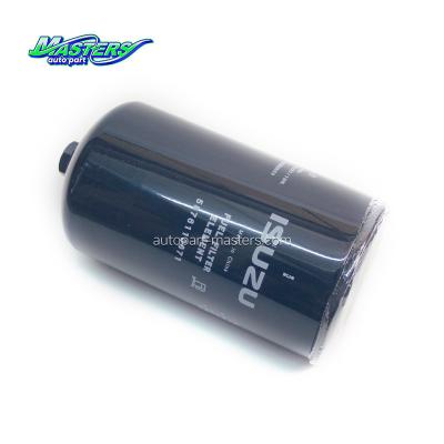 중국 마스터스 연료 필터 5-87611007-1 8-98312918-0 ISUZU를 위한 필터 카트리지 판매용