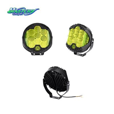 중국 마스터스 9인치 3면 조명등 XM-9IN-R-09P-001 68W 5500LM DC9-36V H4 LED 작업등 판매용