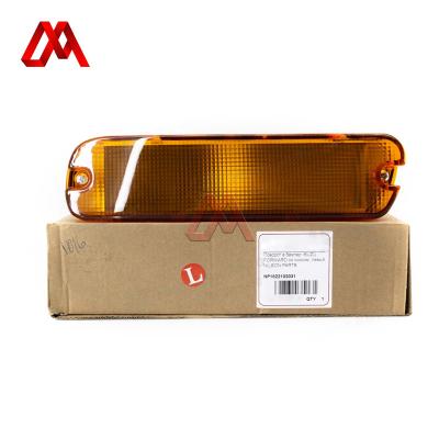 China ISUZU FORWARD Front Bumper Left Corner Turn Signal with Bevel Indicator Light 1-82210-203-1 for sale