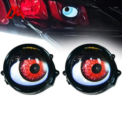 China IZUMI Multicolor Demon Eyes 3 Inch LED Projector Auto Accessories For Cars for sale