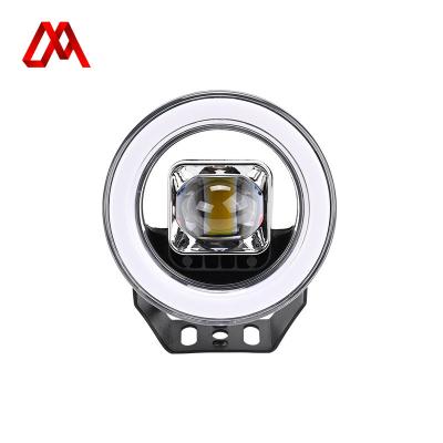China 4.5 Inch Yellow-White Dual-colour Aperture Light XM-112-02P-R-001 35W 2800LM 6500K H4 Led Working Light for sale