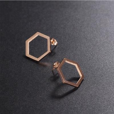 China Pendientes vendedores calientes del perno prisionero del hexágono del acero inoxidable de la moda 316L de la venta al por mayor DEL ESTE de la REINA en venta