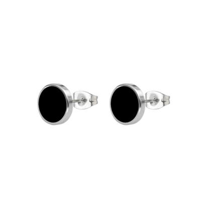 China Pequeñas mujeres del pendiente de la plata del acero inoxidable de la joyería de los pendientes del perno prisionero de 6m m/muchachas vendedoras calientes de los hombres que perforan la joyería en venta