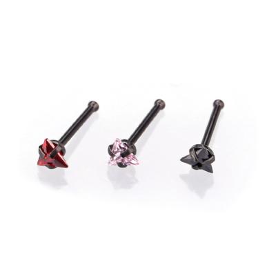 China Pernos prisioneros piercing determinados de Labret de la moda de los E.E.U.U. del diente cúbico popular del Zircon en venta