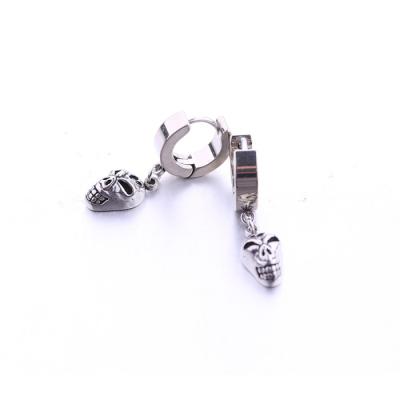 China Pendientes piercing inoxidables del huggie del cráneo de la joyería del cuerpo de acero de los pendientes frescos al por mayor en venta